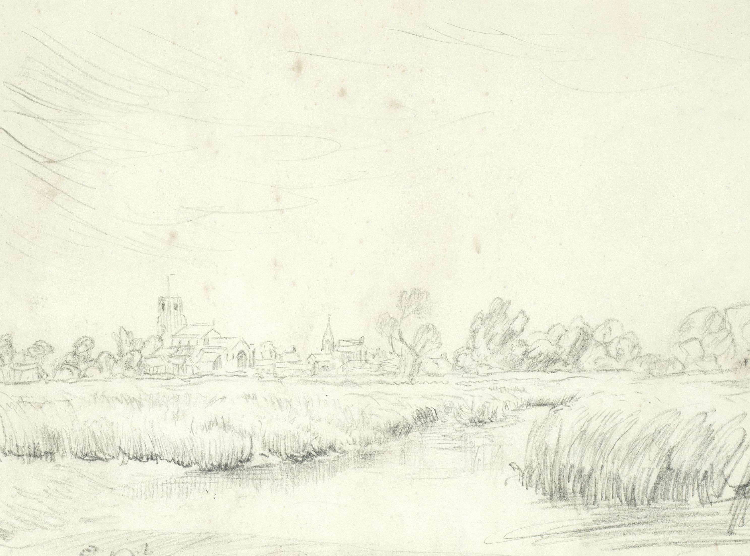 Bonhams : Augustus Edwin John O.M., R.A. (British, 1878-1961) Landscape