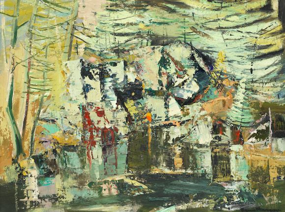 Bonhams : Henri Leopold Masson, OSA, CGP, GSPWC (Canadian, 1907-1996 ...