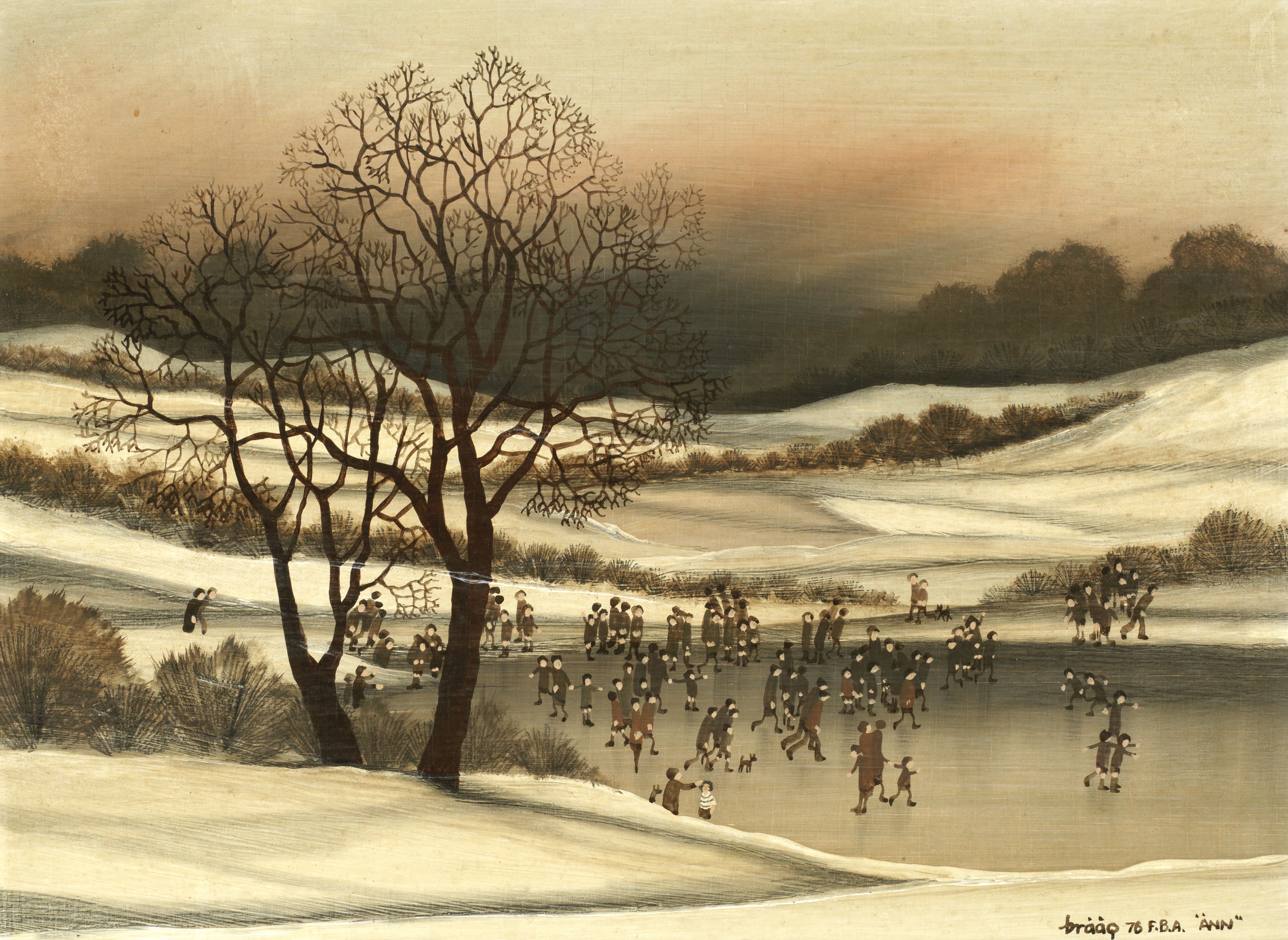 Bonhams : Brian Shields (Braaq) (British, 1951-1997) I'm Not Playing ...