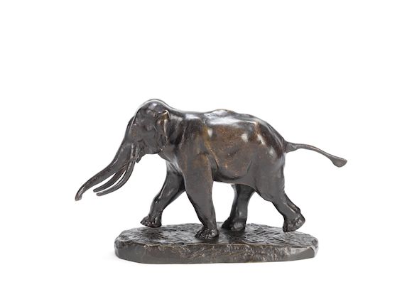 Bonhams : Antoine Louis Barye (French, 1795-1875): A bronze model of ...