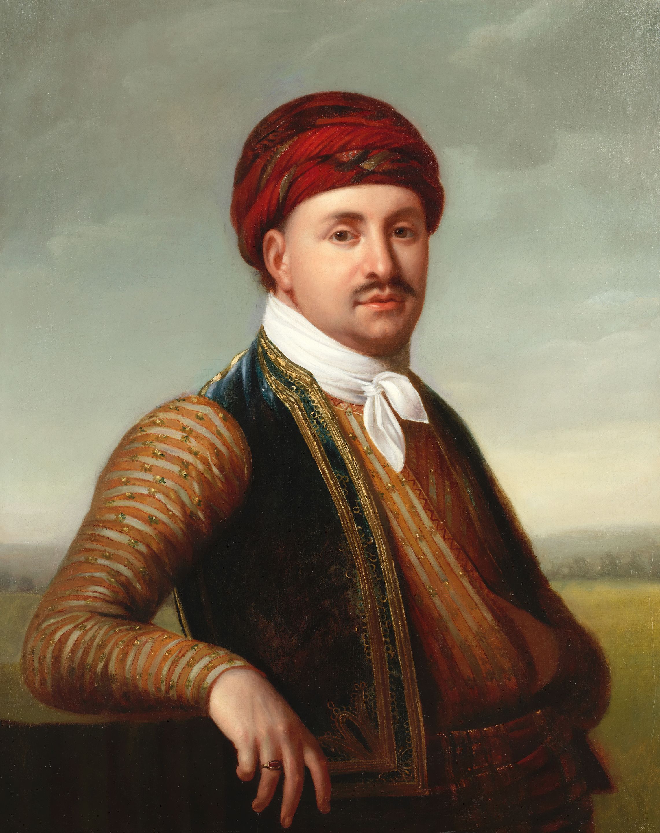 Bonhams : French School, 19th Century Portrait of a Turk