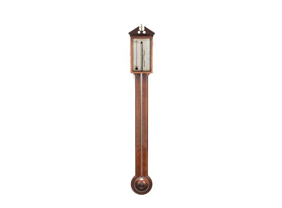 Bonhams : An early 19th century mahogany and boxwood strung stick ...