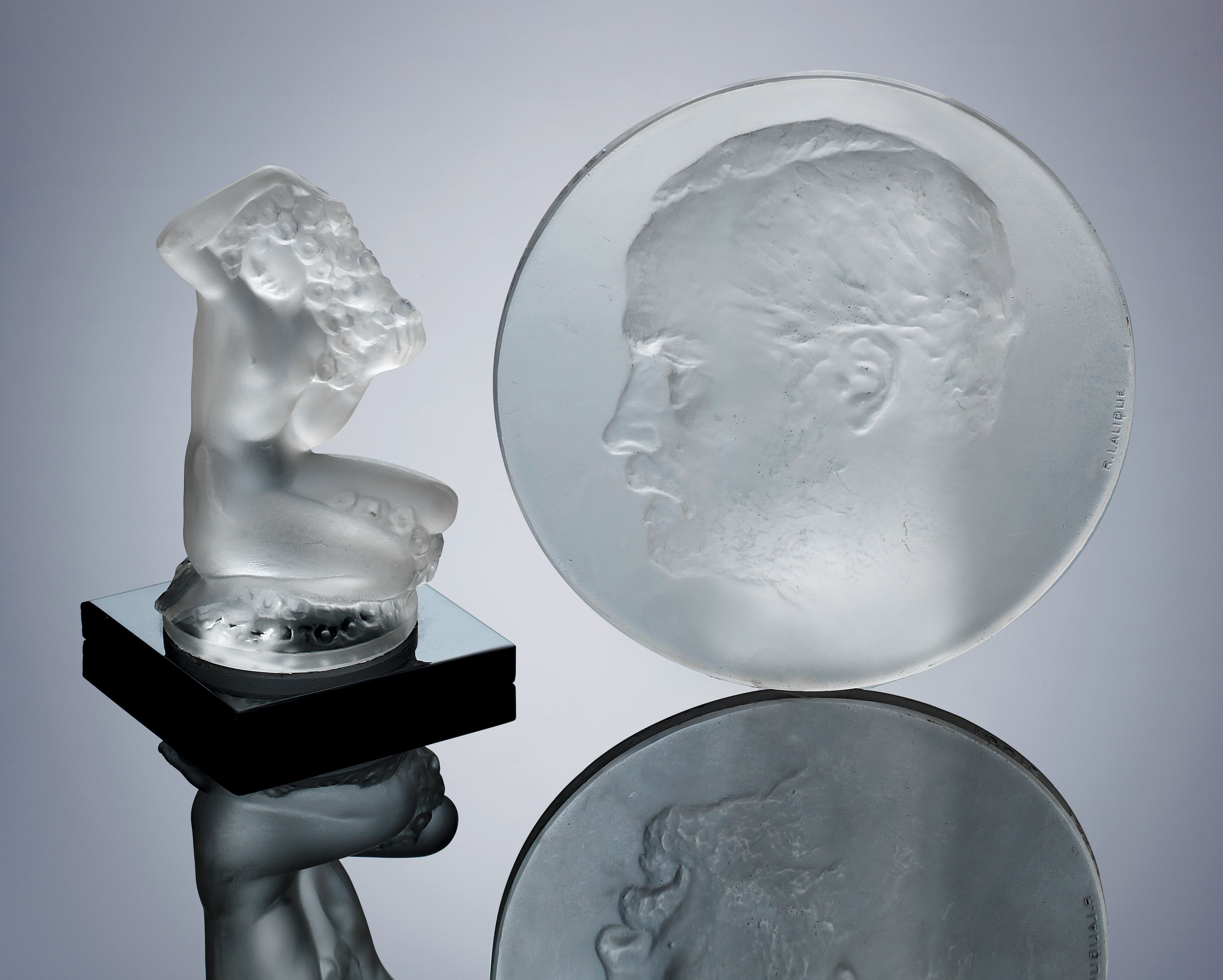 Bonhams : René Lalique (French, 1860-1945) An Early Post-War 'Floreal ...