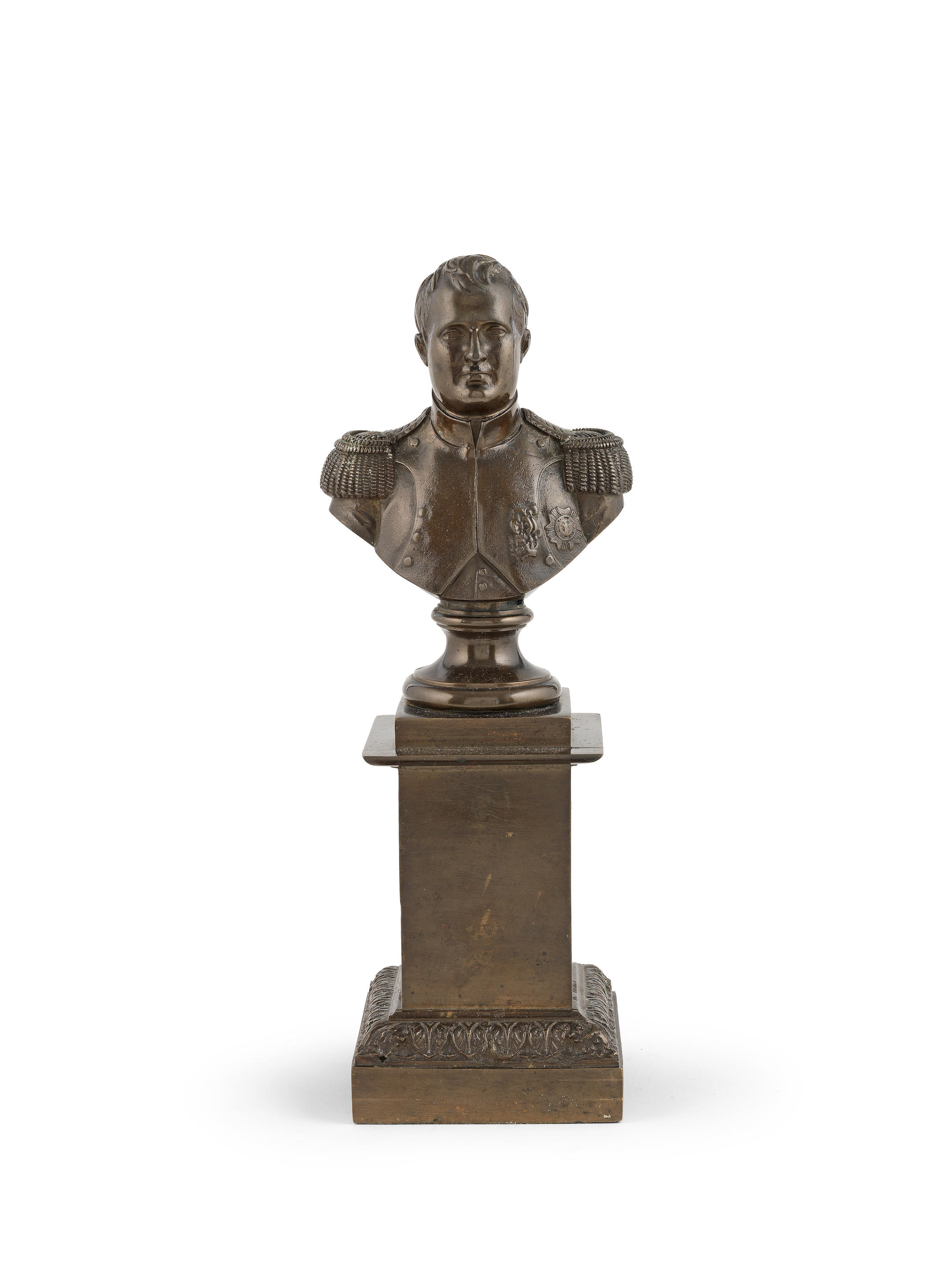 Bonhams A 19th Century French Patinated Bronze Bust Of Napoleon