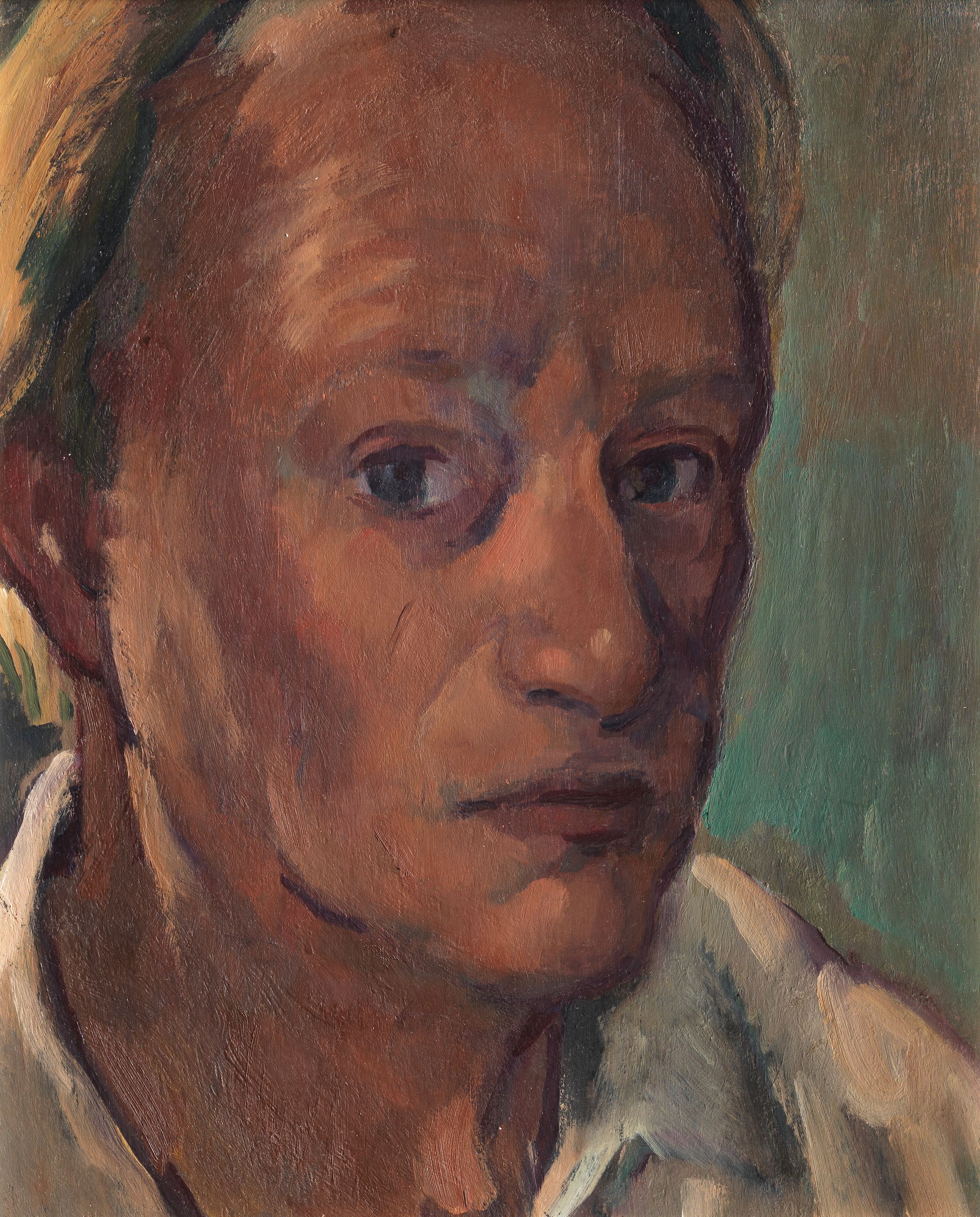Bonhams : Francois Krige (South African, 1913-1994) Self-Portrait