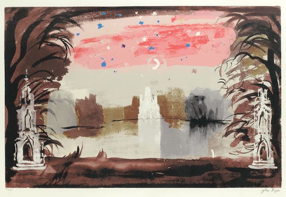 Bonhams : John Piper (British, 1903-1992) The Quest Screenprint in ...