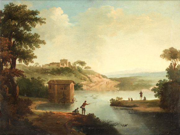 Bonhams : Circle of Paolo Anesi (Rome circa 1700-circa 1761) A river ...