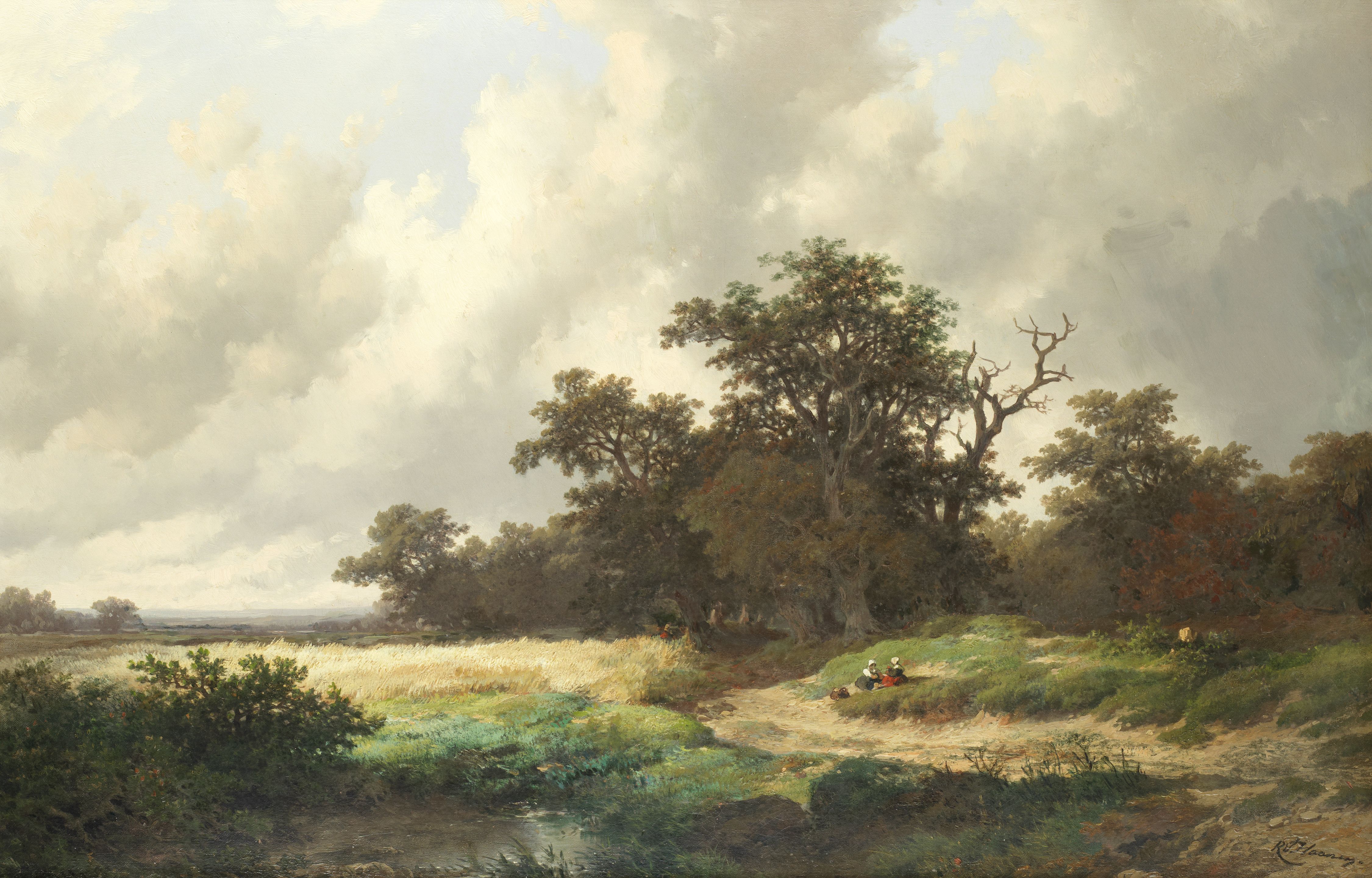 Bonhams : Remigius Adrianus van Haanen (Dutch, 1812-1894) The picnic