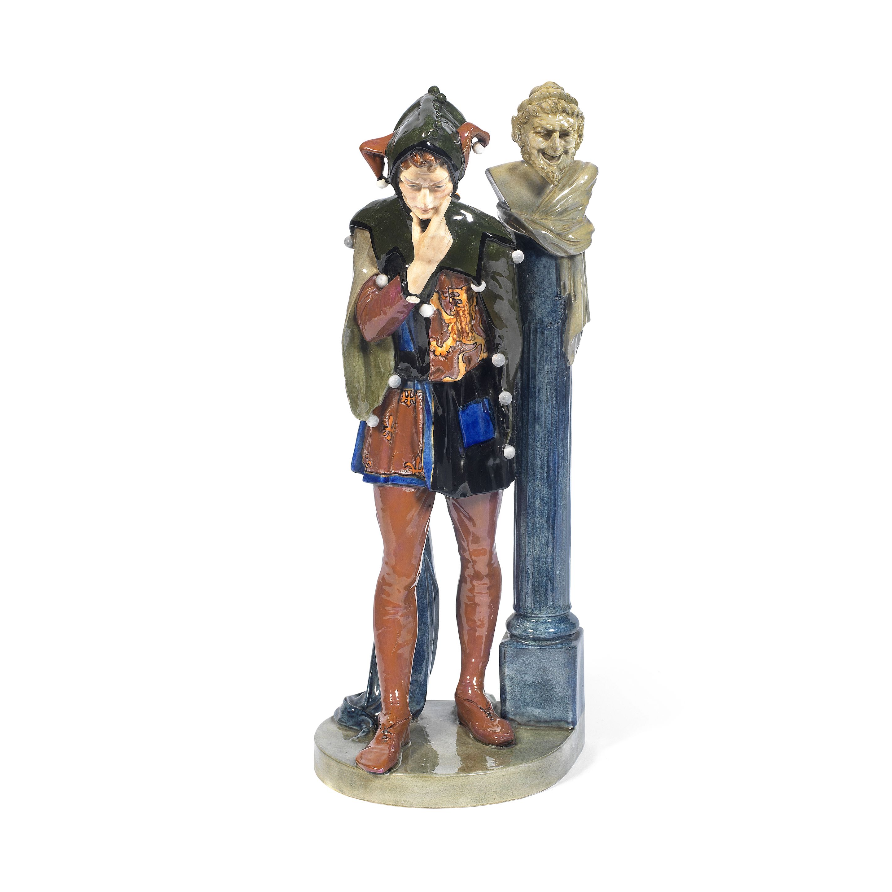 Bonhams : 'Two Heads Are Better Than One' (Double Jester) A Rare Colour ...