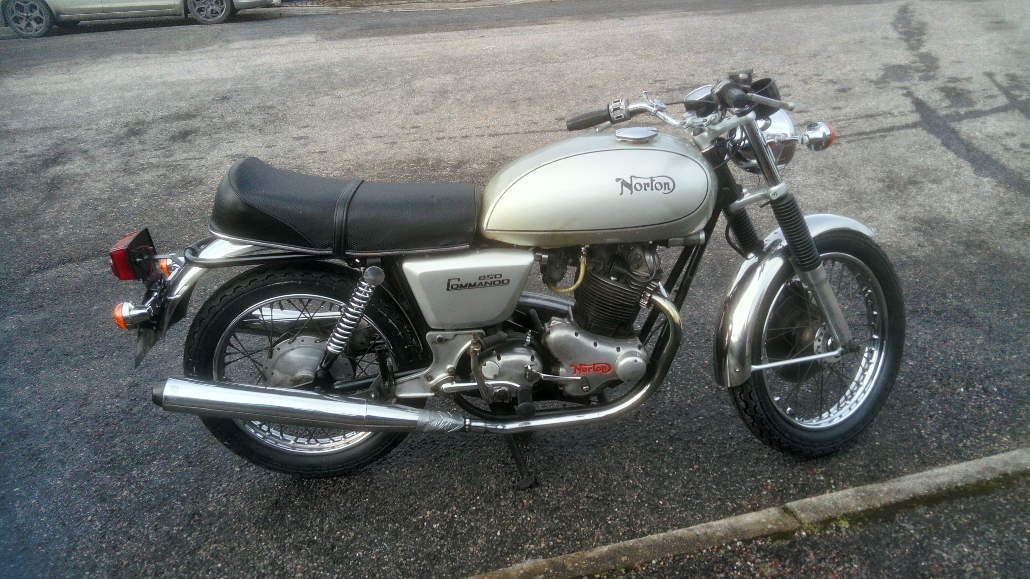 Bonhams Cars : 1974 Norton Commando 850 Interstate Mark II Project ...