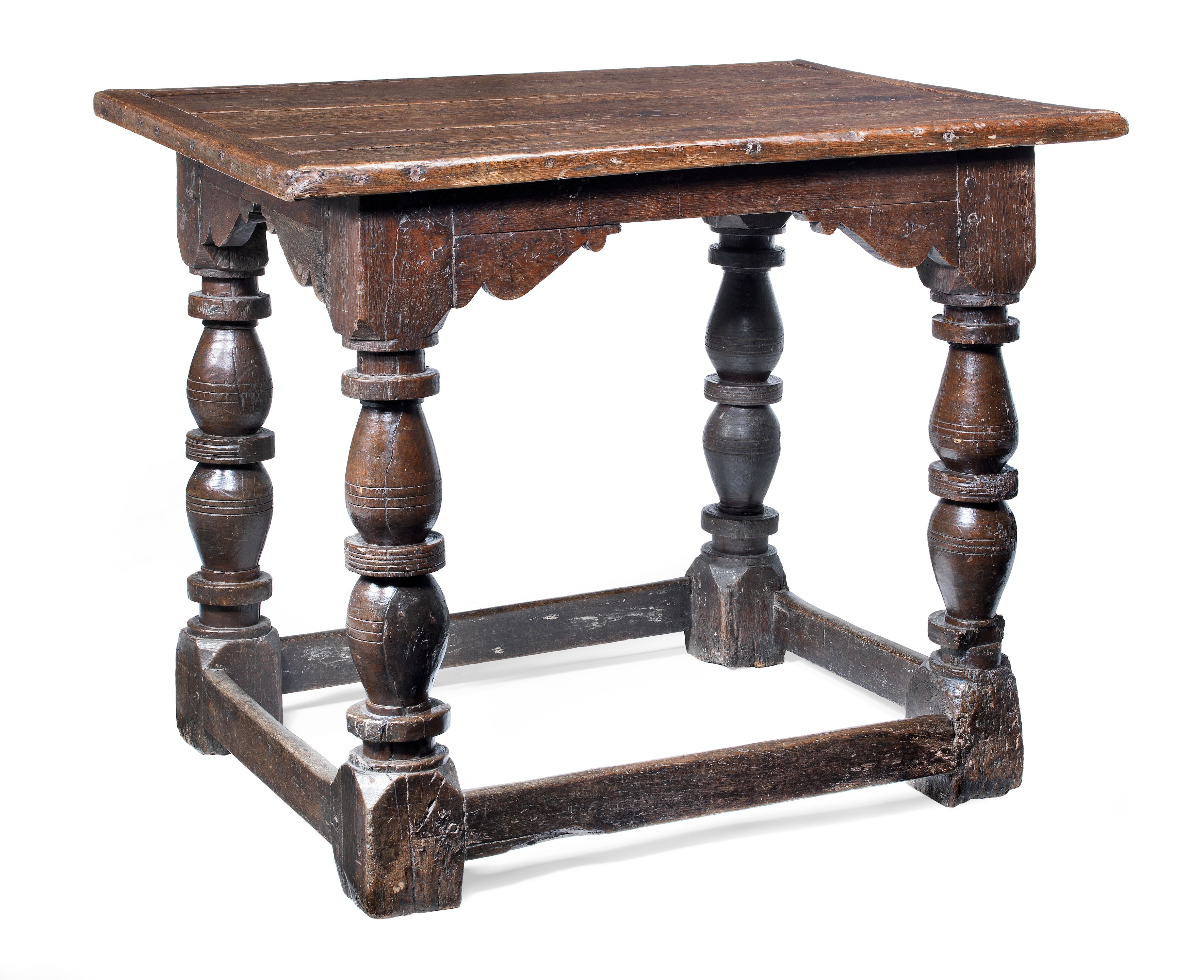 Bonhams : A rare Elizabeth I joined oak display/serving table, circa ...