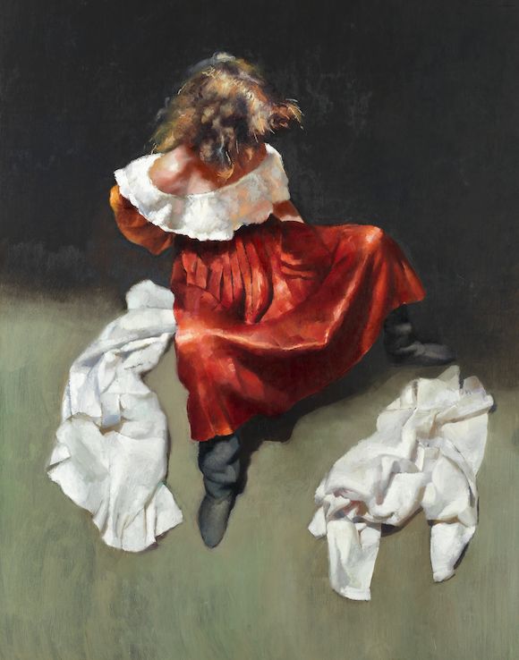 Bonhams : Robert O. Lenkiewicz (British, 1941-2002) The Painter with Esther