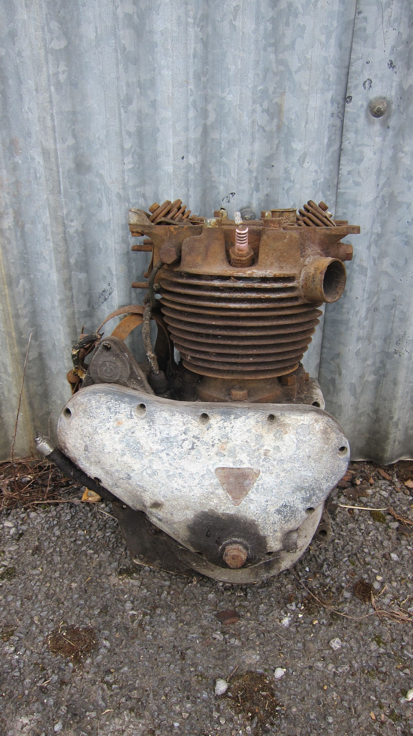 Bonhams Cars : A 1938 Triumph 500cc Speed Twin engine