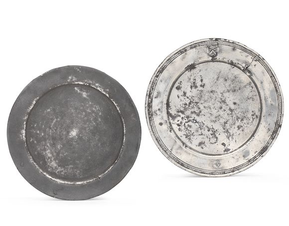 Bonhams : An Elizabeth I/James I pewter 'Spanish Trencher' plate, circa ...