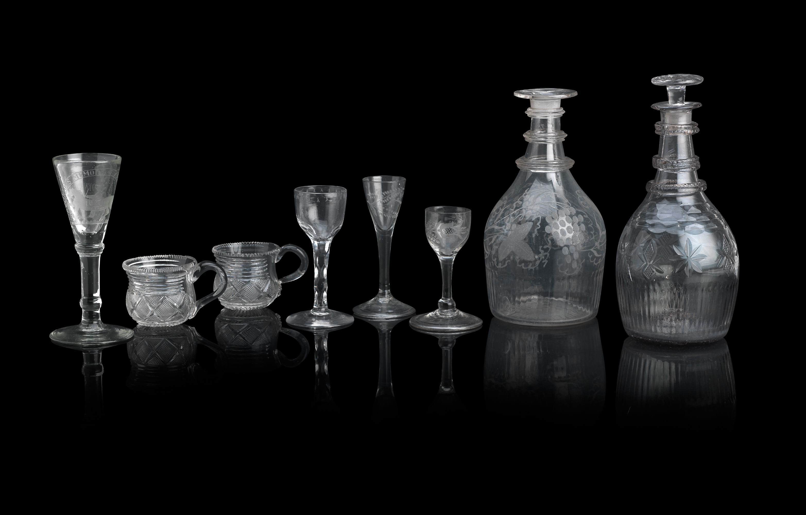 Bonhams : A collection of Irish glass