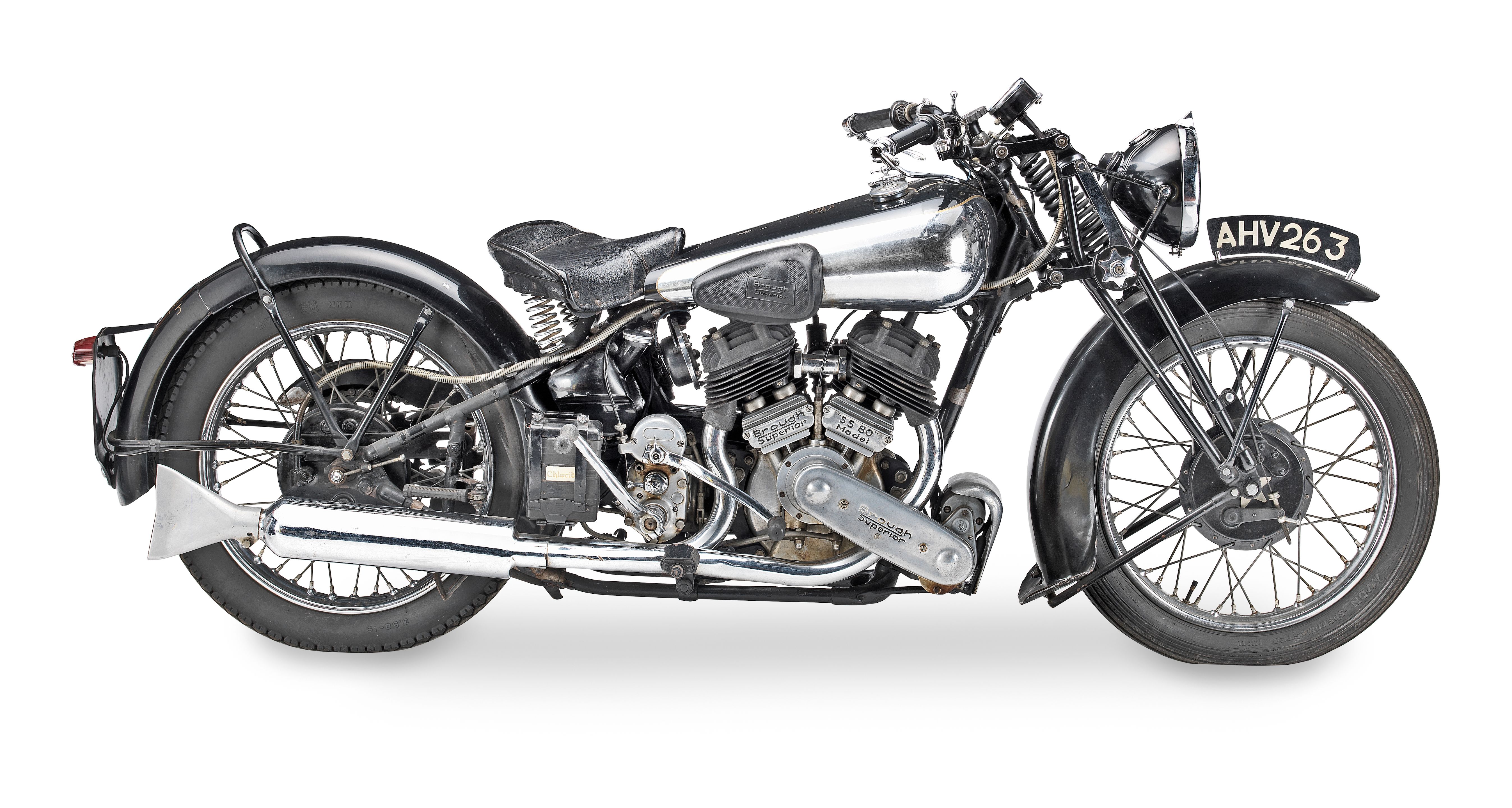 Bonhams Cars : 1939 Brough Superior 982cc SS80 Frame no. M8/2122 Engine ...