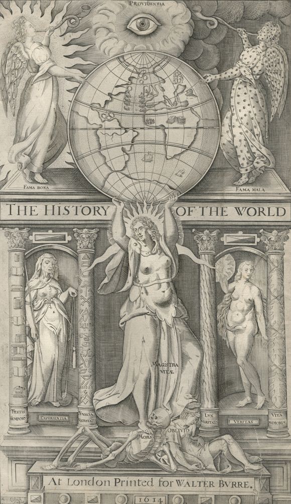 Bonhams : RALEIGH (WALTER) The History of the World, Walter Burre, 1614 [colophon dated 1617 ...
