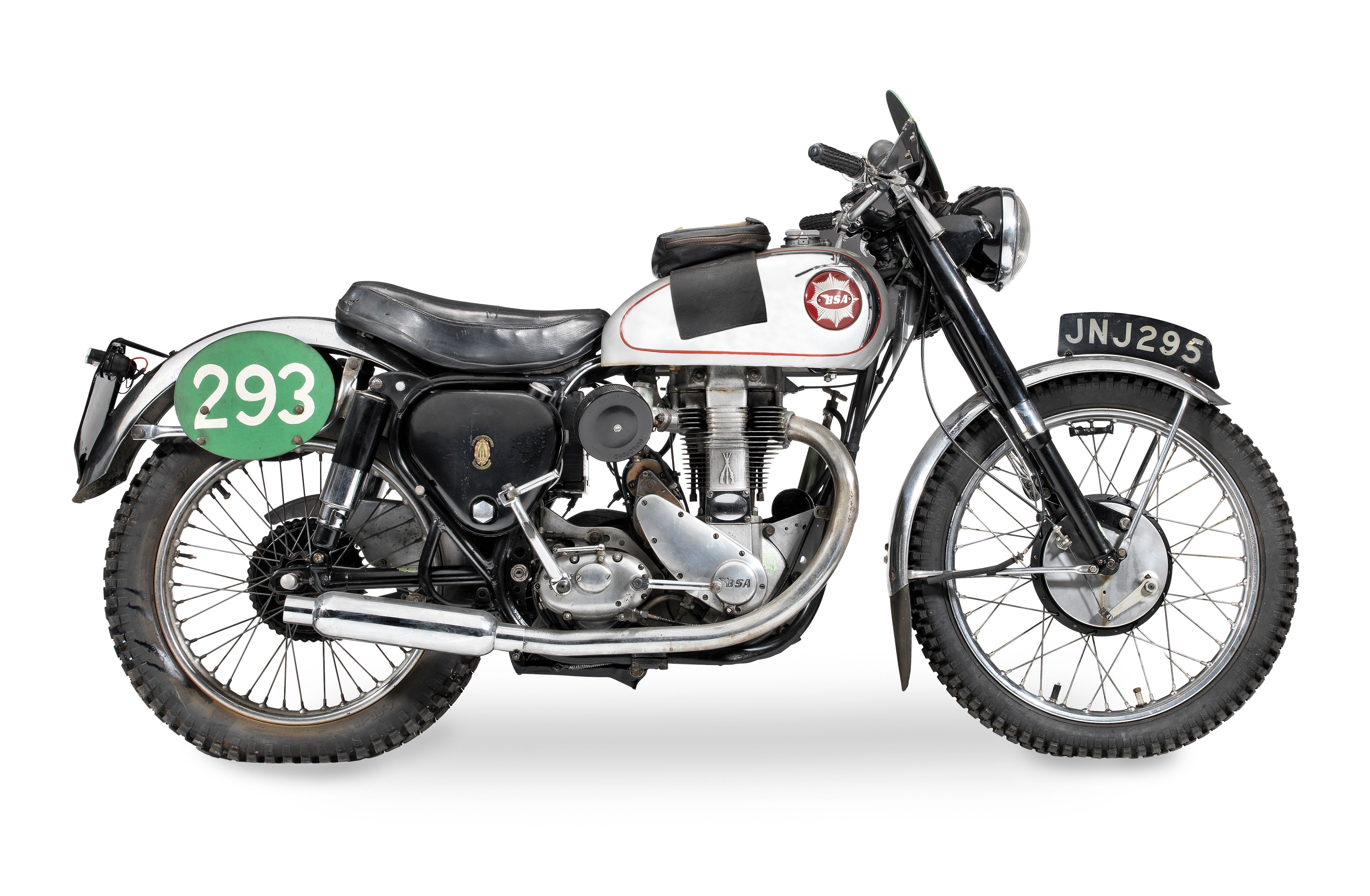 Bonhams Cars : Purchased new by Bob Gardiner; 1954 ISDT, 1954 BSA 500cc ...