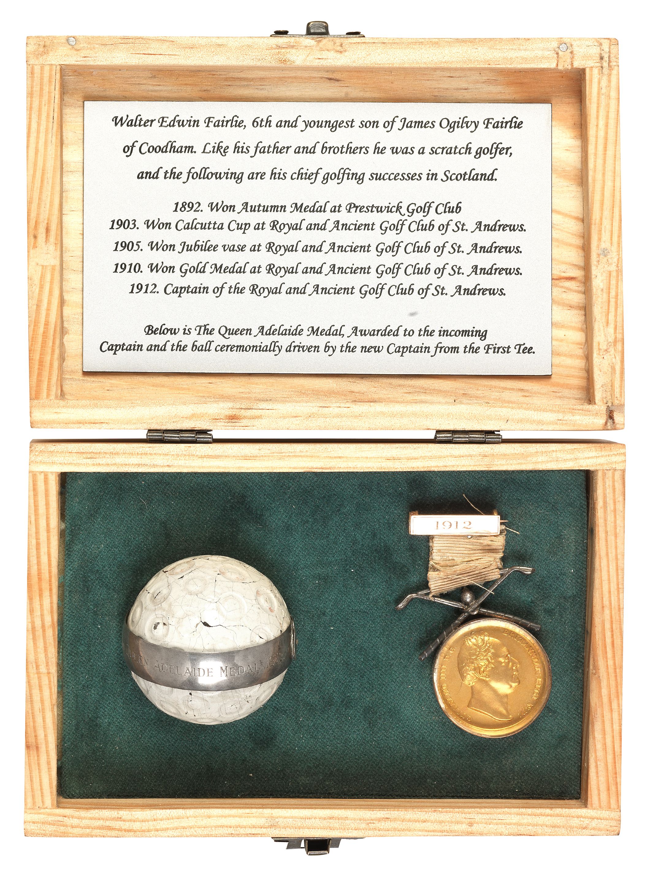 CHARLES SKINNER: A PATENTED 'RELIABLE' PUTTER, CIRCA 1905 - auctions ...