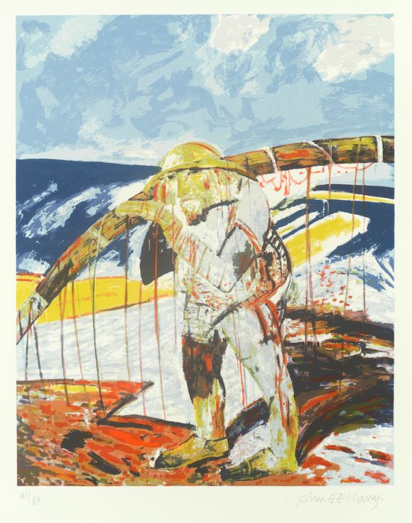 Bonhams : John Bellany (British, 1942-2013) Old Man and the Sea ...