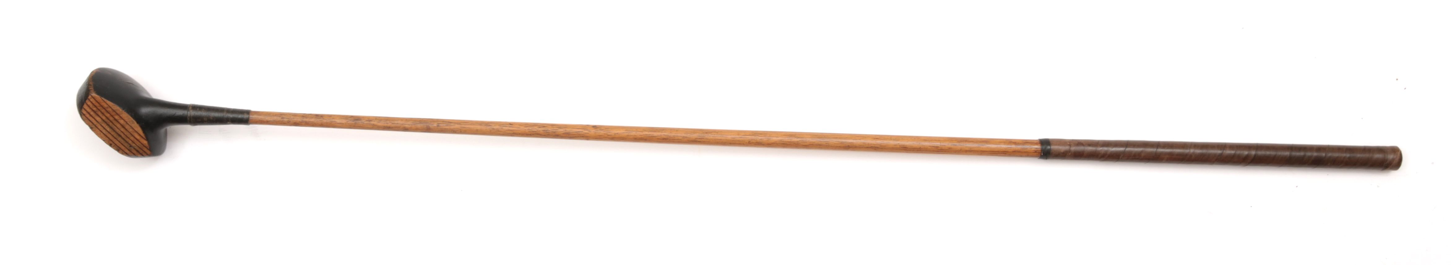 Bonhams : ARTHUR KNIGHT A CENTRE-SHAFTED SPALDING DRIVER, CIRCA 1903