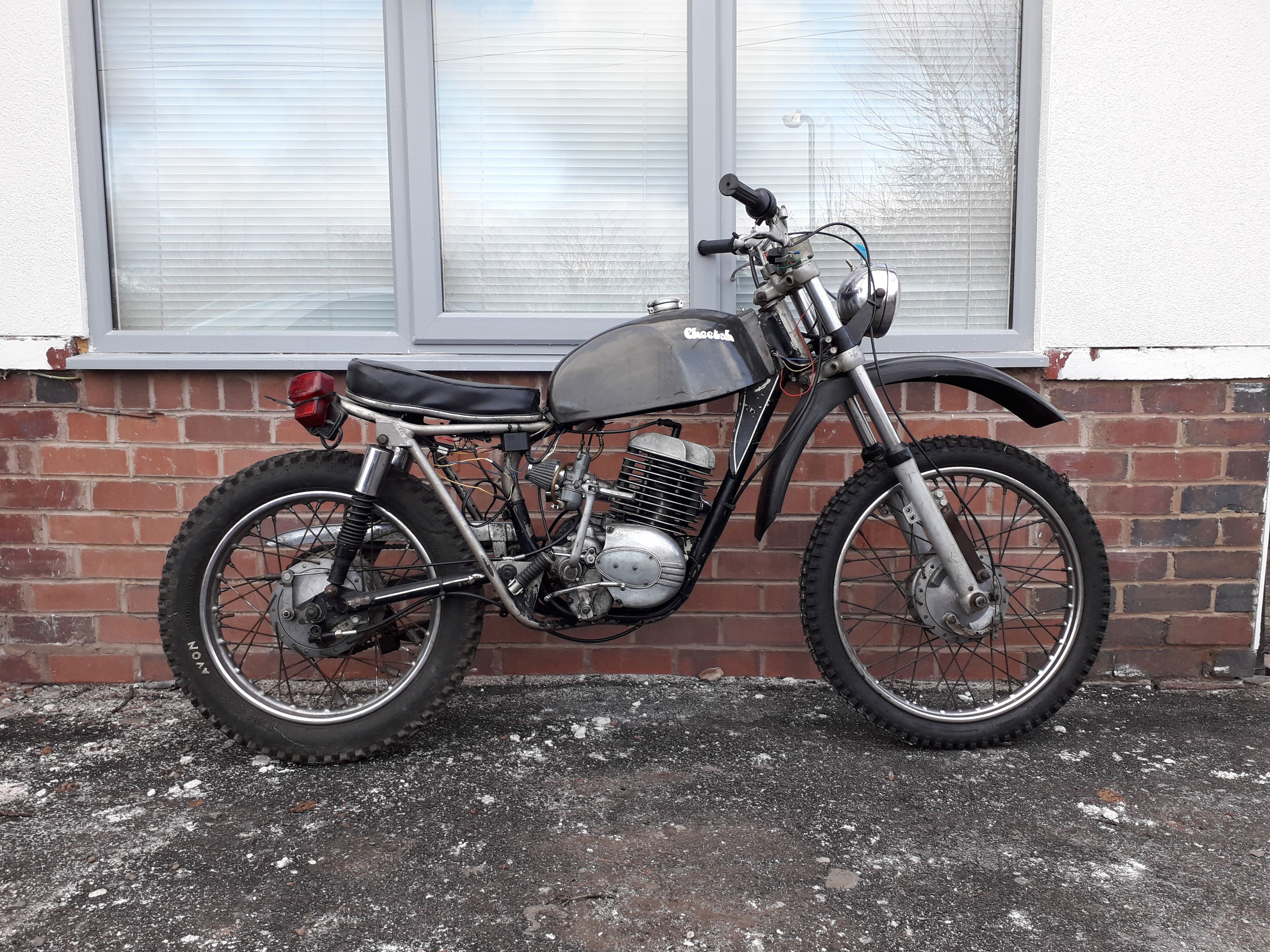 1968 Cheetah 250cc Trials Motorcycle Registration no. SLT 953F Frame no ...