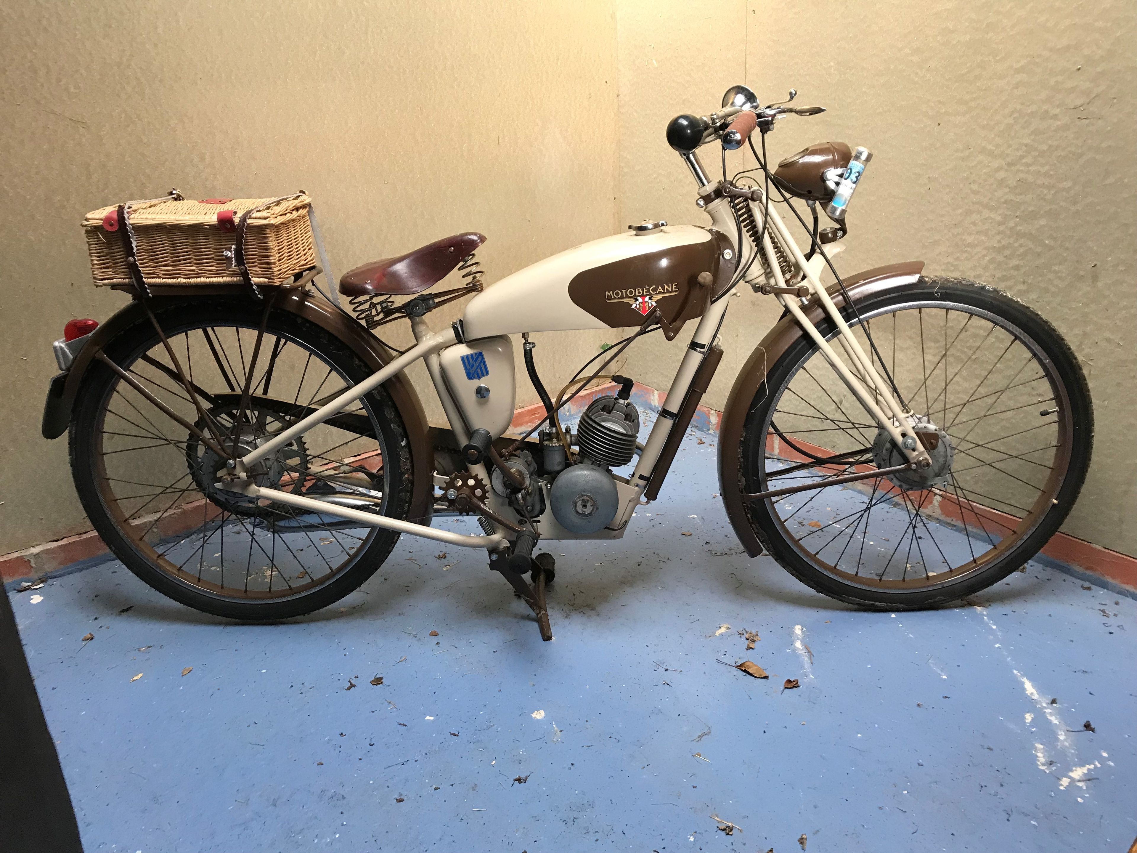 Bonhams Cars : 1938 Motobécane 63cc Lightweight Frame no. 443006 Engine ...