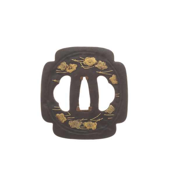 Bonhams : A Higo Nishigaki tsuba Edo period (1615-1868), 18th century (2)