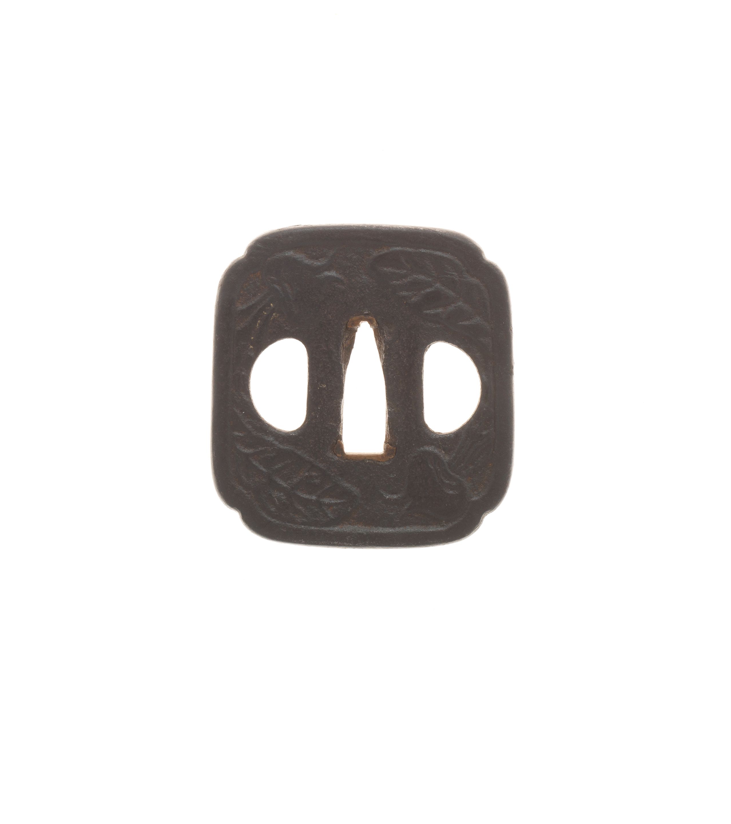 Bonhams : A Yagyu tsuba Edo period (1615-1868), early 17th century (2)
