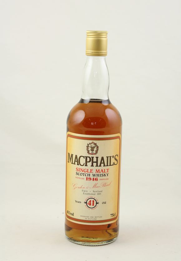 Bonhams : MacPhail's-41 year old-1946