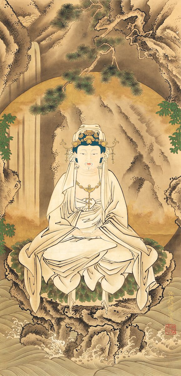 Bonhams : Style of Sakai Hoitsu (1761-1828) Edo period (1615-1868) or ...