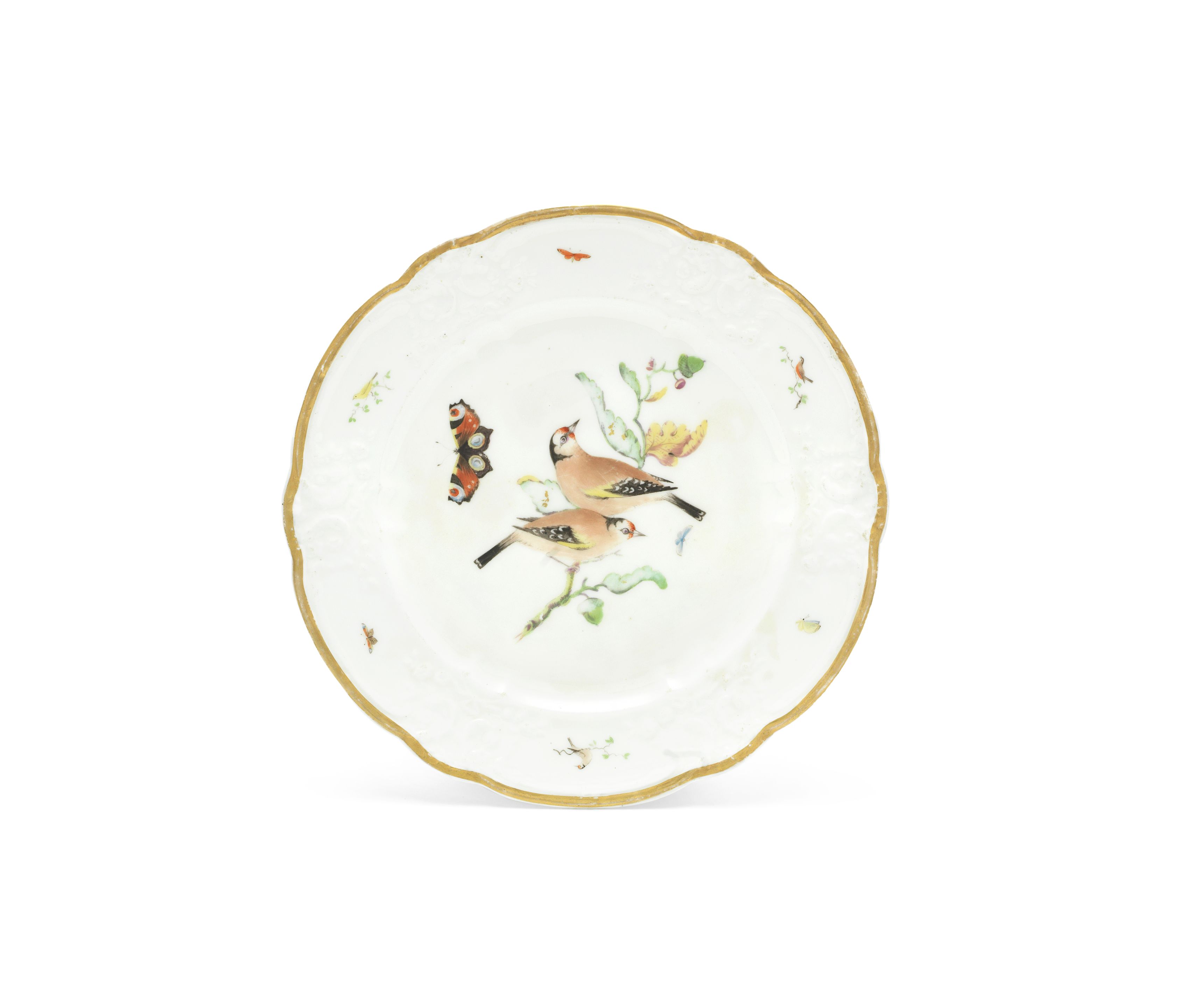 Bonhams : A rare Nantgarw plate painted by Thomas Pardoe, circa 1818-20