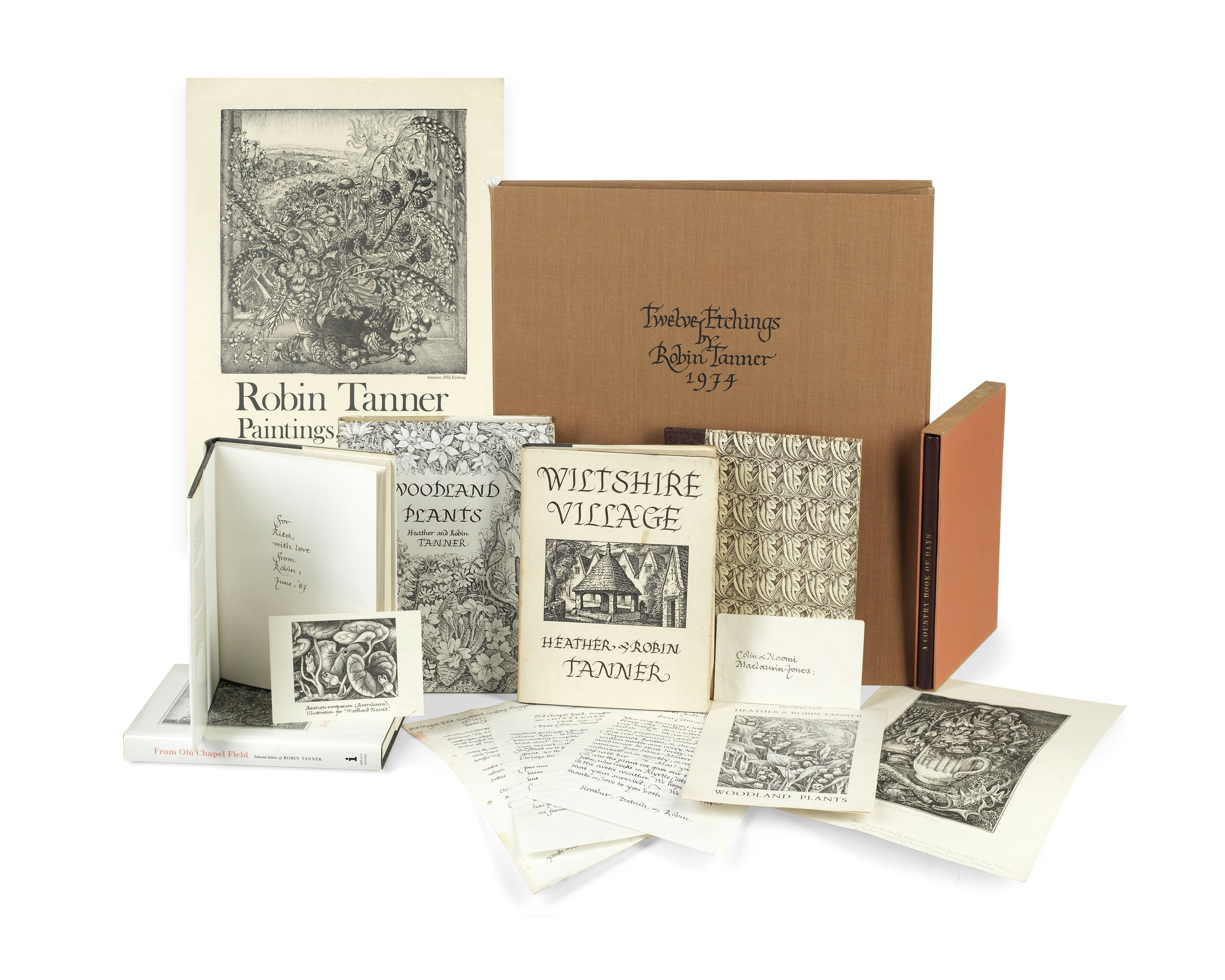 Bonhams : Robin Tanner (British, 1904-1988) 'Twelve Etchings Portfolio ...