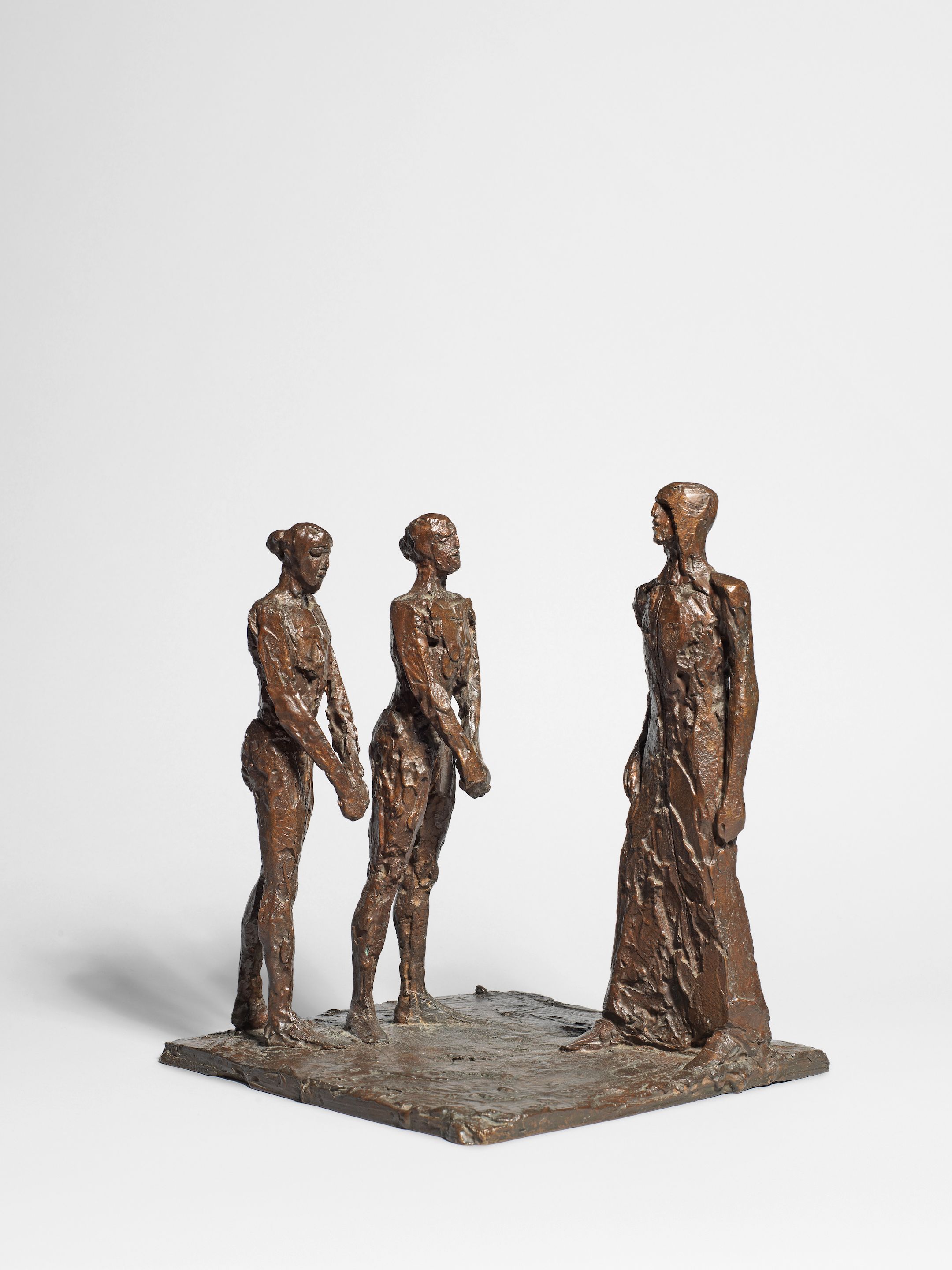 Bonhams : Dame Elisabeth Frink R.A. (British, 1930-1993) Standing Group ...