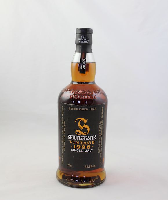 Bonhams : Springbank Fino Sherry-1996 (3)