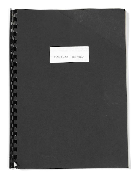 Bonhams : Pink Floyd: A draft screenplay script for The Wall by Roger ...