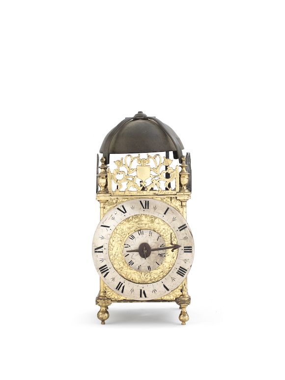 Bonhams : A 17th century first period lantern clock Thomas Knifton ...