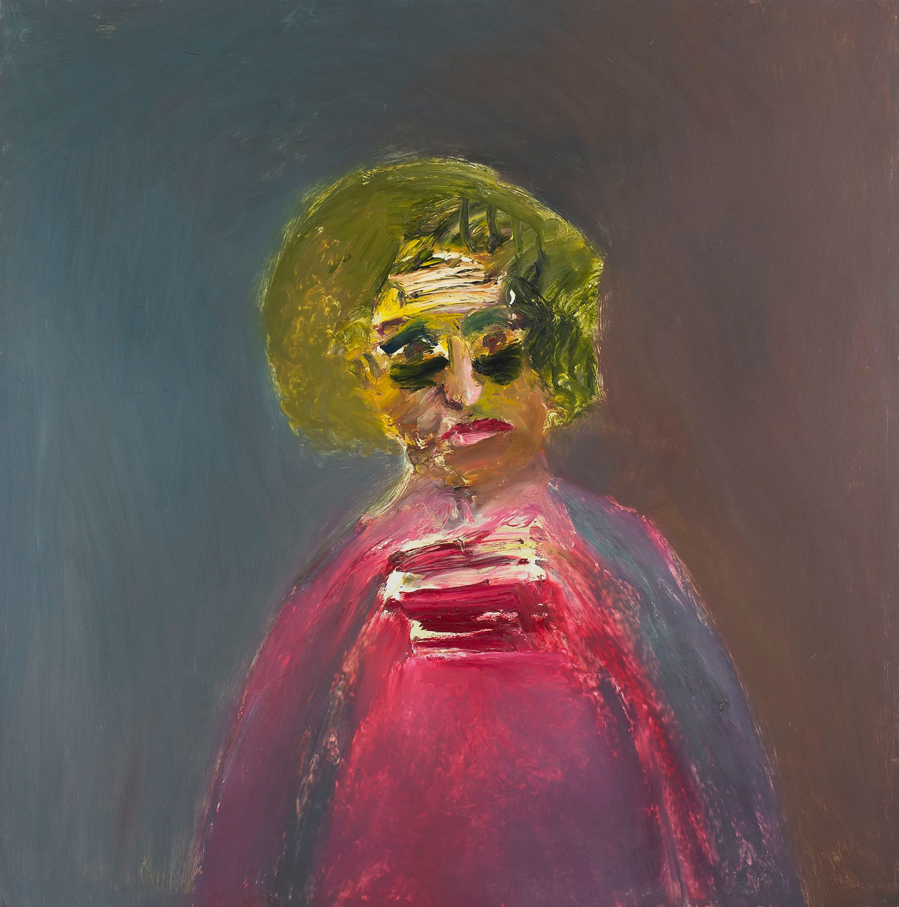 Bonhams : Sidney Nolan (1917-1992) Woman in Scarlet, 1973