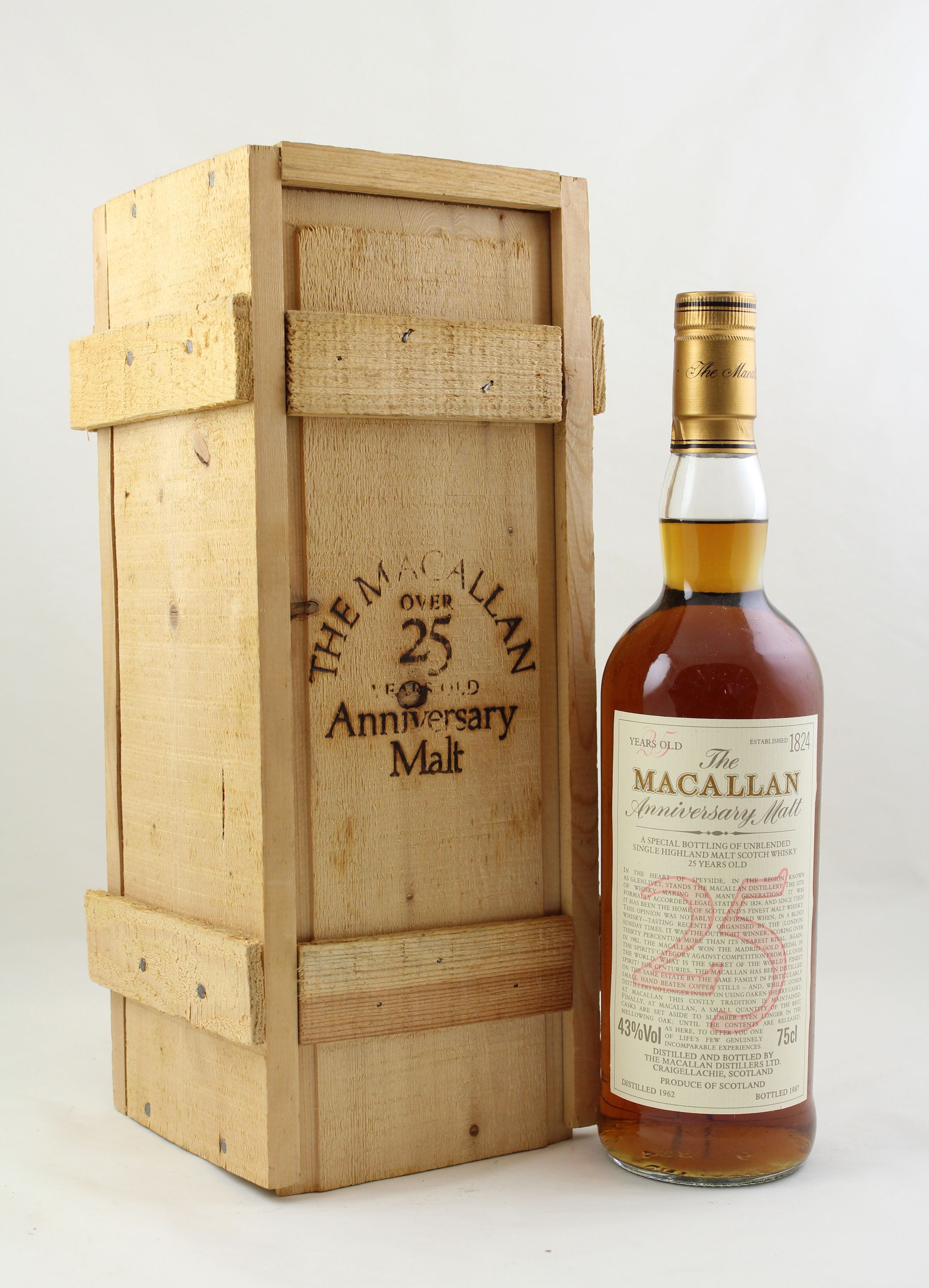 Bonhams : The Macallan-25 year old-1962