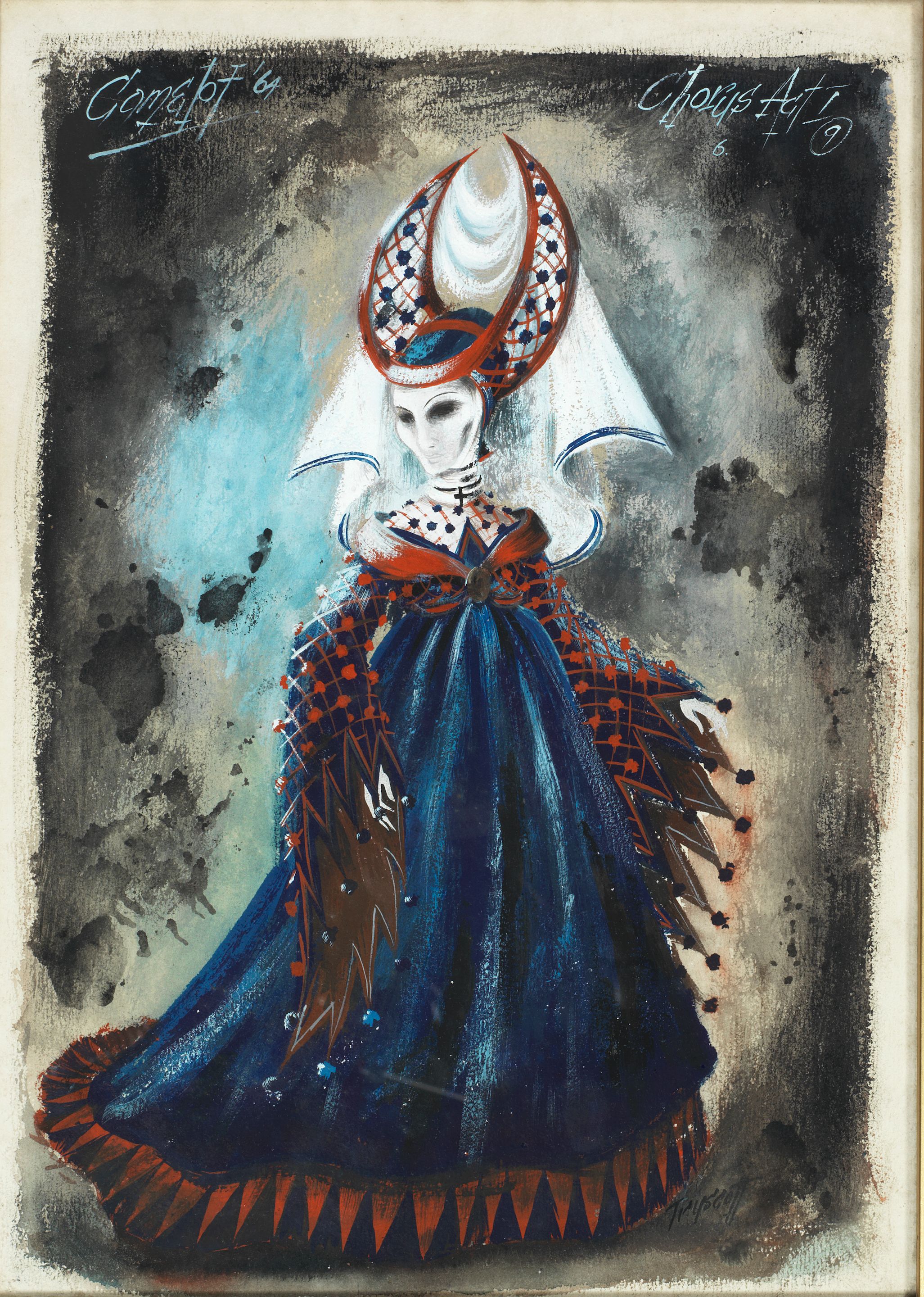 Bonhams : Camelot An original costume design by John Truscott, Warner ...