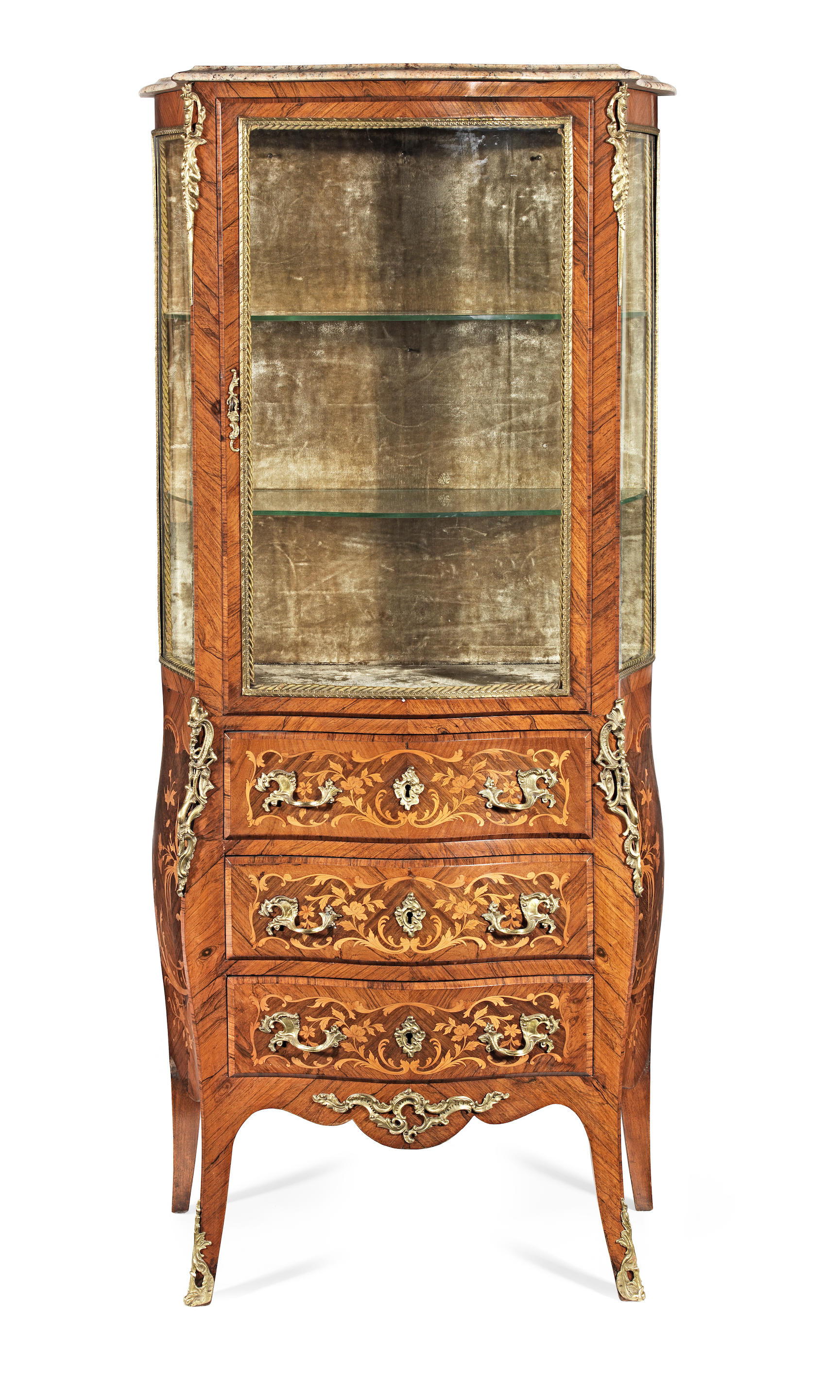 Bonhams A French Late 19th Century Gilt Bronze Mounted Rosewood