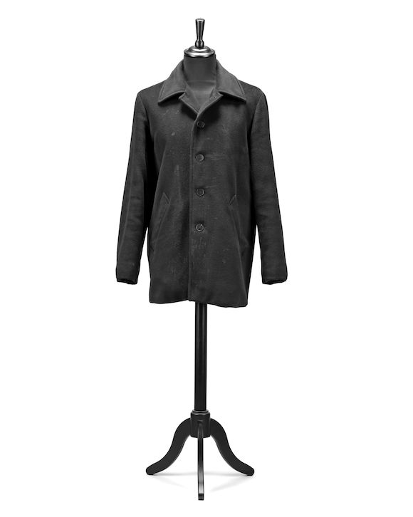 Bonhams : Hugh Grant: A black overcoat worn for his role as Daniel ...