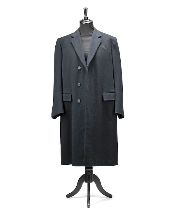 Bonhams : Hugh Grant: A blue overcoat worn for his role as Daniel ...