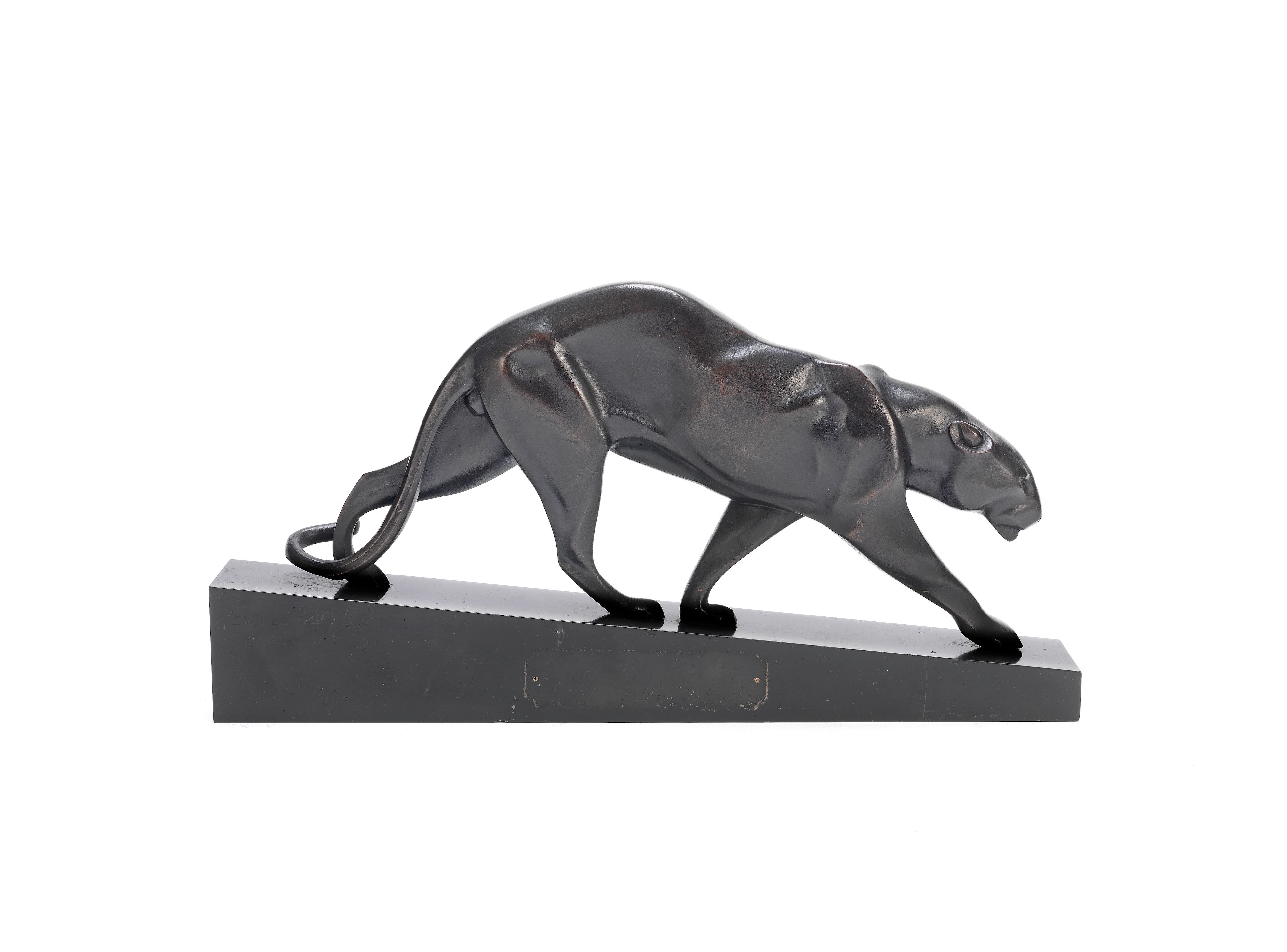 Bonhams : Maurice Prost (French, 1894-1967) An Art Deco Study of a ...