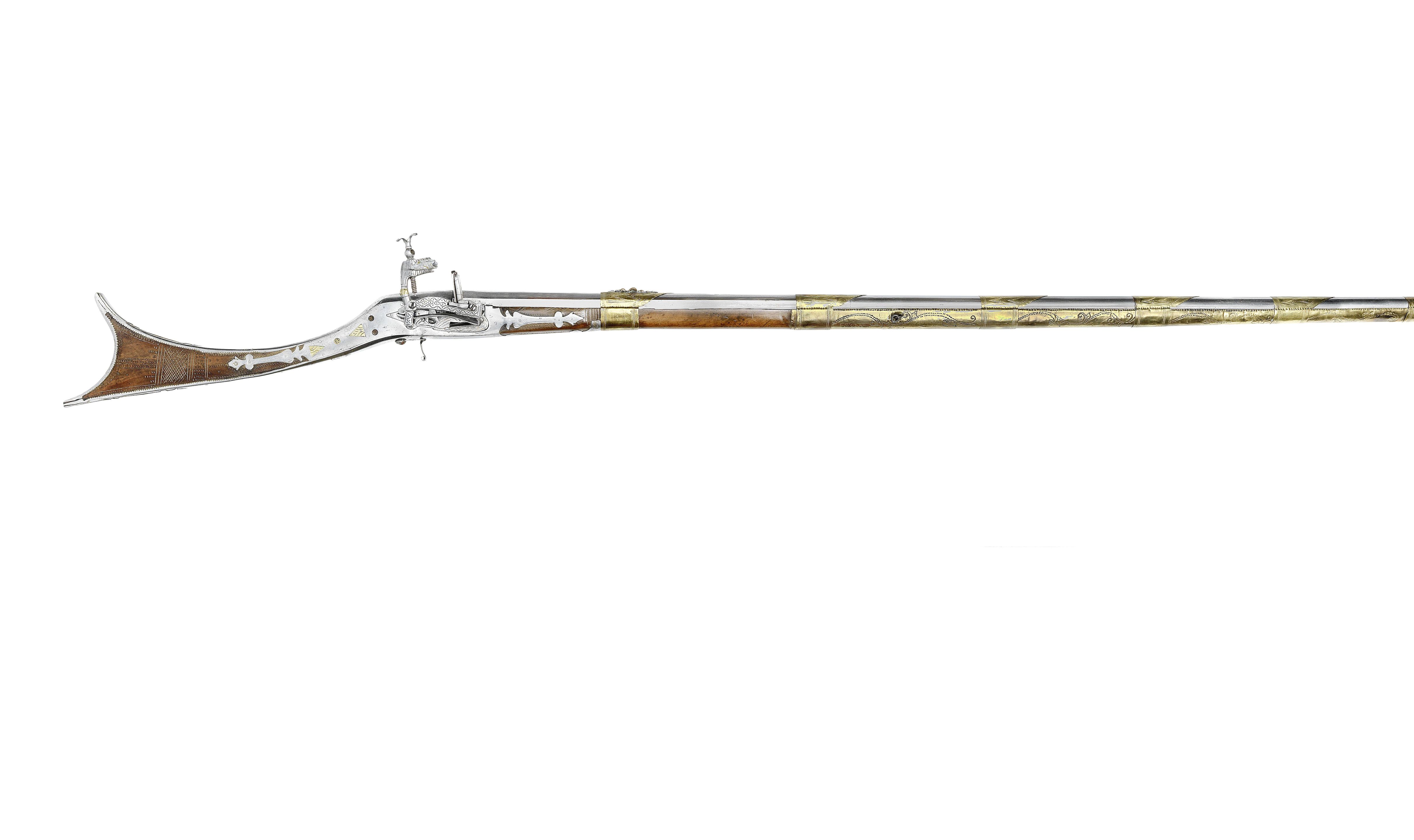 A Balkan 14-Bore Miquelet-Lock Gun (Kariofili) Mid-19th Century ...