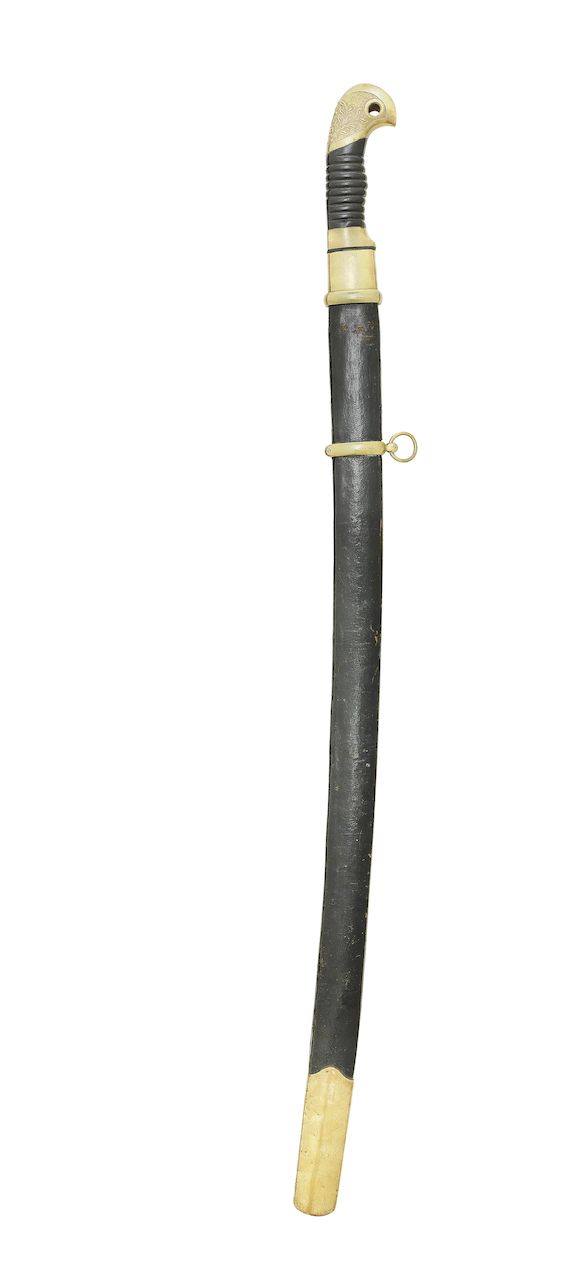 Bonhams : A Russian Cossack Officer's 1881/1910 Pattern Shashka