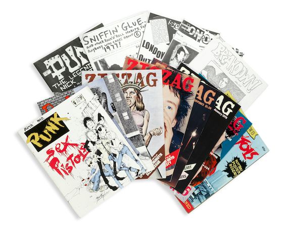 Bonhams : Punk: A collection of fanzines and magazines, circa 1977,