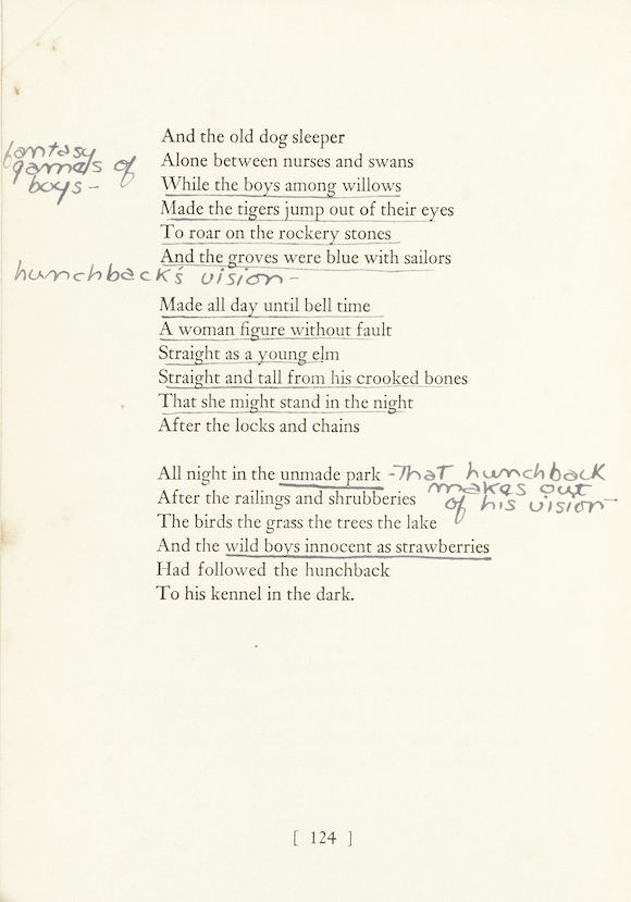 Bonhams : PLATH (SYLVIA) THOMAS (DYLAN) The Collected Poems, SYLVIA ...