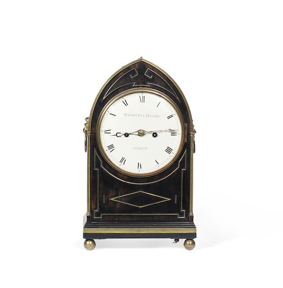 Bonhams : An early 19th century coromandel and brass bound twin fusee ...