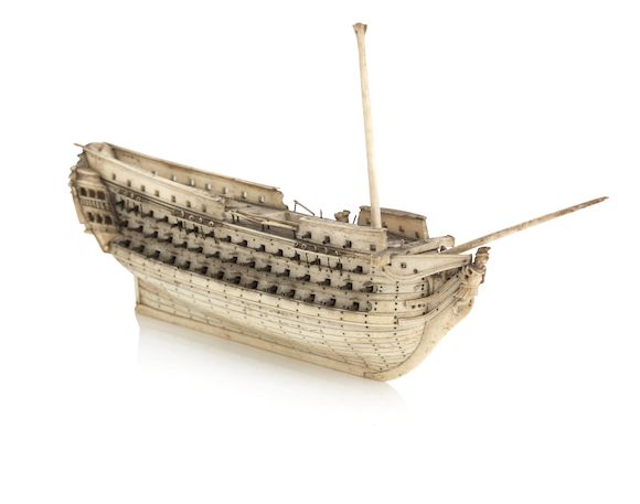 Bonhams : An early 19th Century Napoleonic French Prisoner-of-War bone ...
